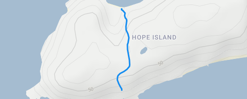 Hope Island Loop Cutoff Trail Multi Trail - Hope Island