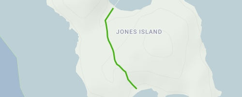 Jones Island Loop Cutoff Trail Hiking Trail - Eastsound