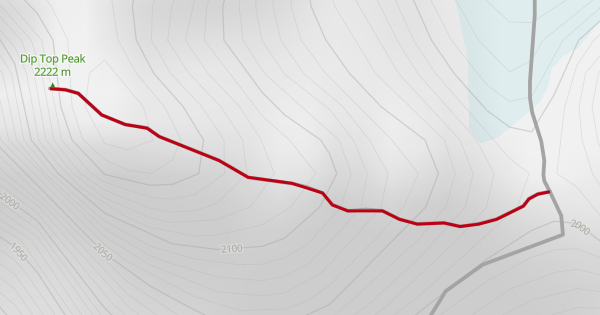 Dip Top Peak Trail Hiking Trail - Leavenworth, Washington