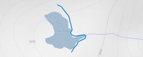 Lake Edna Trail Hiking Trail - Leavenworth, Washington