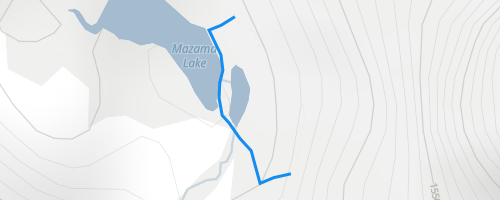 Mazama Lake Trail Hiking Trail - - Washington
