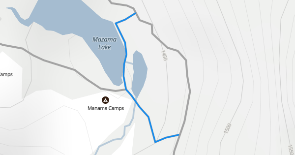Mazama Lake Trail Hiking Trail - Glacier, Washington