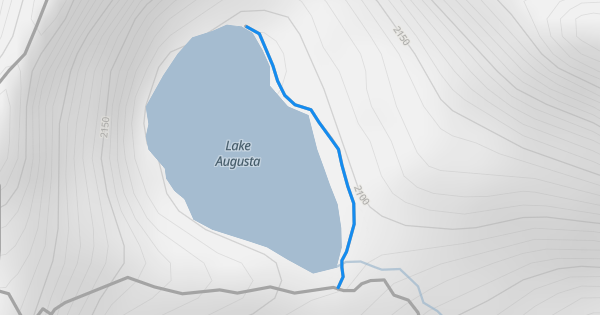 Lake Augusta Trail Hiking Trail - Leavenworth, Washington
