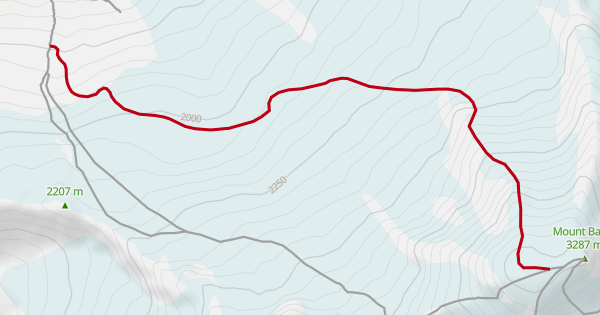 North Ridge Route Hiking Trail - Glacier, Washington