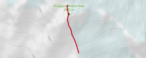 Disappointment Peak Route Hiking Trail - Leavenworth