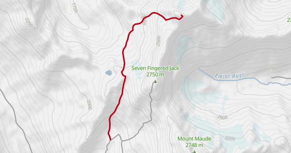 Mount Fernow Peak Route Hiking Trail - Leavenworth