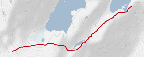 Upper Ice Lake Access Hiking Trail - Leavenworth, WA
