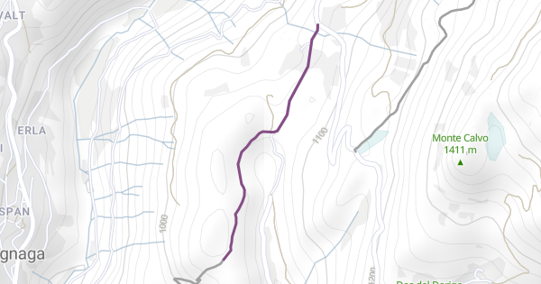 Accesso Orca trail Mountain Biking Trail - Baselga di Pine'