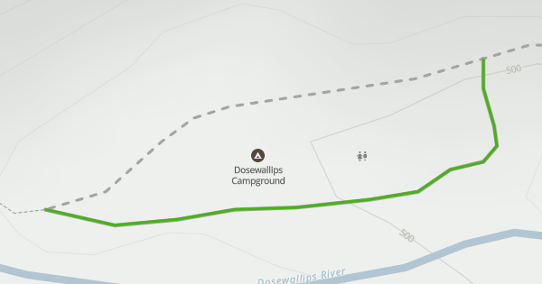 Dosewallips Campground Access Multi Trail - Port Angeles