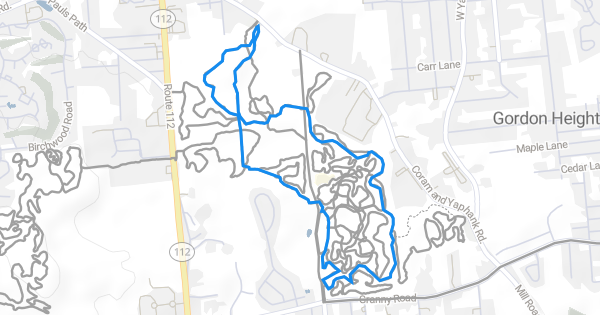 Overton Main Loop Mountain Biking Trail - Coram, New York