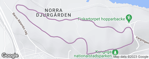 Fiskartorpets Elljusspår Hiking Trail - Stockholm