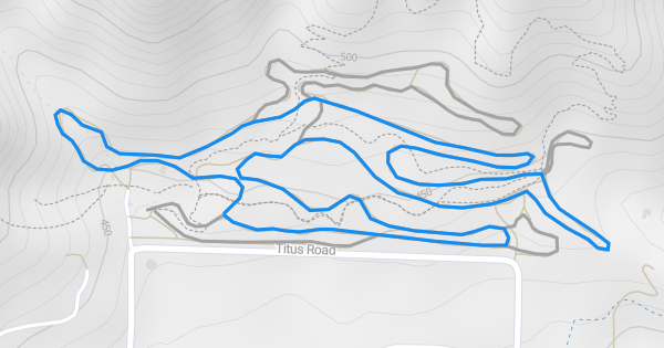 Main Loop (Lighted Trails) Skiing Trail - Leavenworth