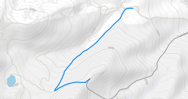 Red Pine Road Skiing Trail - Park City, Utah