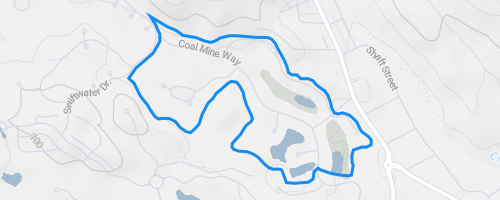 Rope Rider Loop Skiing Trail - Cle Elum, Washington