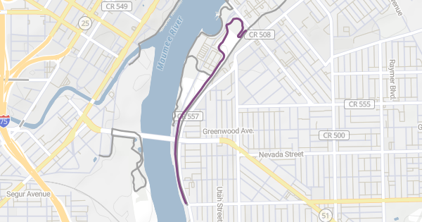 Thomas Edison Park Trail Multi Trail - Toledo, Ohio