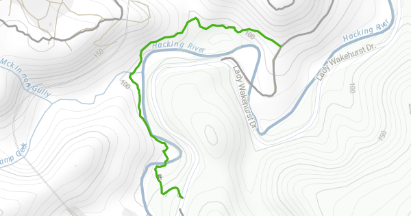 Hacking River Loop Mountain Biking Trail - Helensburgh