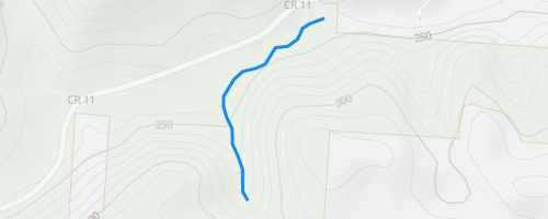 Big Spring Hollow Falls Trail Hiking Trail - Logan, Ohio