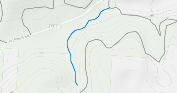 Big Spring Hollow Falls Trail Hiking Trail - Logan, Ohio