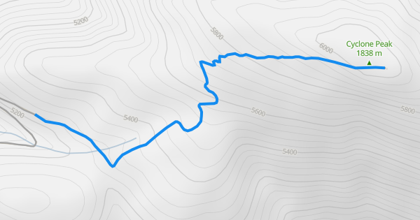 Cyclone Peak Trail Multi Trail - Polebridge, Montana