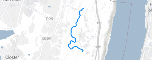 Red Dot Alpine Scout Camp Mountain Bike Trail - Alpine, NJ