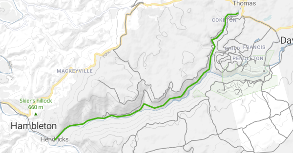 Blackwater Canyon Trail Multi Trail - Davis, WV