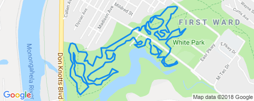 White Park Loop Mountain Biking Trail - Morgantown