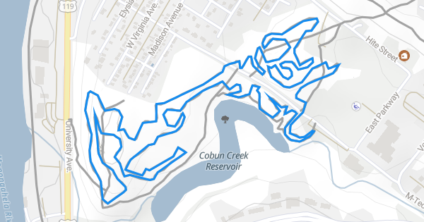 White Park Loop Mountain Biking Trail - Morgantown