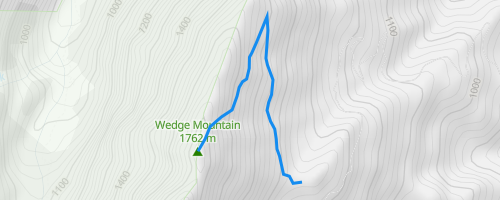 Wedge Mountain Trail Hiking Trail - - Washington