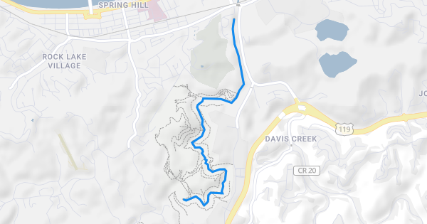 Trace Fork Trail ATVing/Offroading Trail - Charleston
