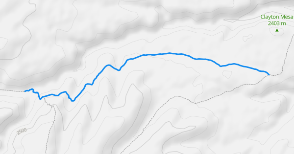 Cooper Trail Multi Trail - Silver City, New Mexico