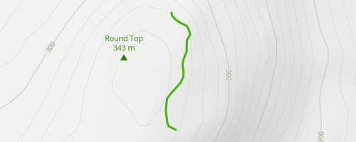 Round Top Hill Spur Trail Hiking Trail - Waterville