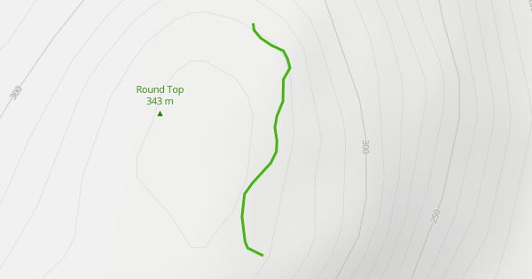 Round Top Hill Spur Trail Hiking Trail - Waterville