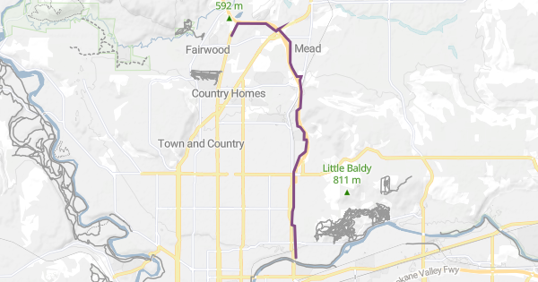 Children of the Sun Trail Multi Trail - Spokane, WA