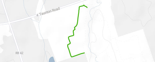 Orono Crownland Trail Mountain Biking Trail - Clarington