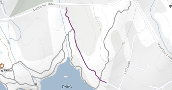 Lagoon Connector Hiking Trail - Sooke, British Columbia