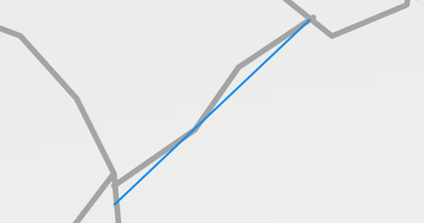 Shortcut #1 for DH lines Mountain Biking Trail - Council Buffs, IA