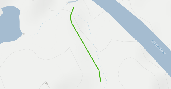 Bird Trail 2 Hiking Trail - Seven Springs, North Carolina