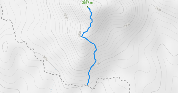 Shaggy Peak Trail Hiking Trail - Santa Fe, NM