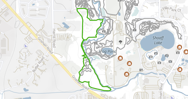 Goshen Loop Mountain Biking Trail - Fort Wayne, Indiana
