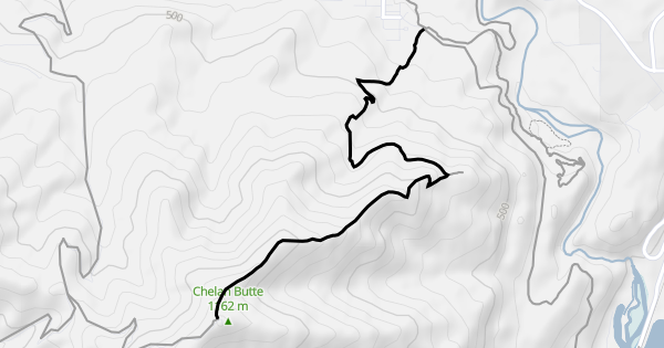 Chelan Butte Downhill Mountain Biking Trail - Chelan, WA