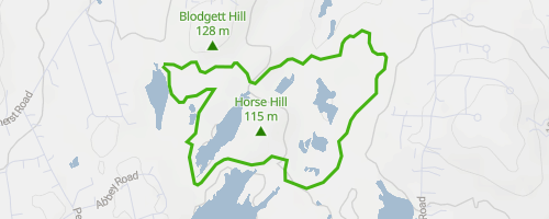 Loop Mountain Biking Trail - Merrimack, New Hampshire