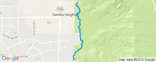 Trail 365 - North Mountain Biking Trail - Albuquerque