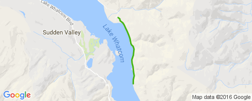 North Lake Whatcom Trail Mountain Biking Trail - Bellingham