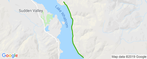 North Lake Whatcom Trail Mountain Biking Trail - Bellingham