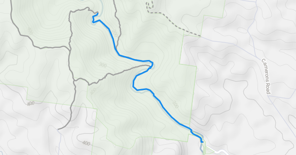 Lerderderg Gorge Track Hiking Trail - Gisborne