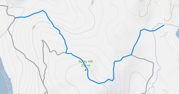 Rocky Hill - Yellow Trail Hiking Trail - Bridgewater