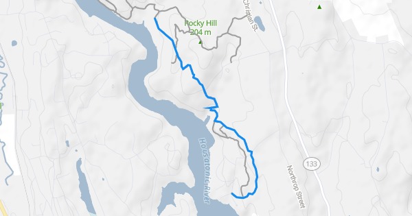 Sunny Valley Preserve Main Trail Hiking Trail - Bridgewater