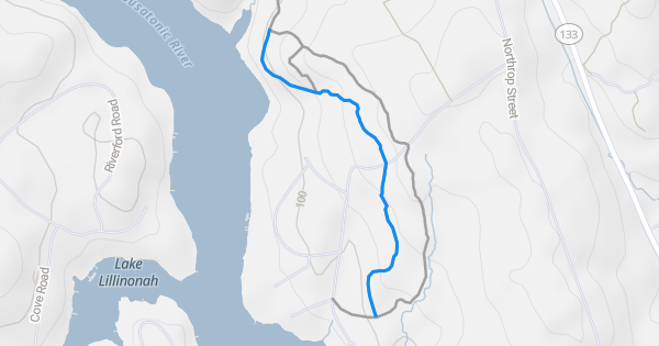 Iron Ore Hill - Red Trail Hiking Trail - Bridgewater