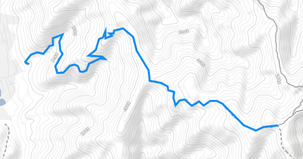Bungalow Spur Track Hiking Trail - Mount Hotham