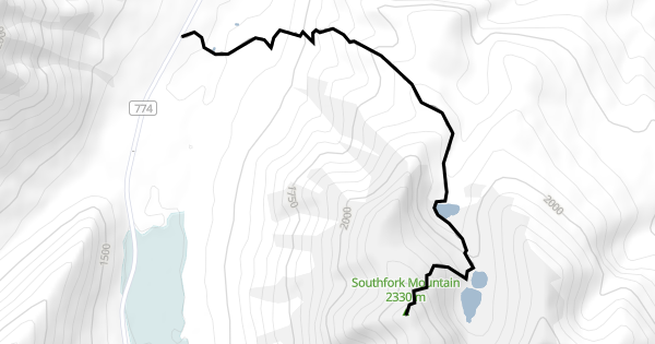 SouthFork Mountain Route Hiking Trail - Pincher Creek
